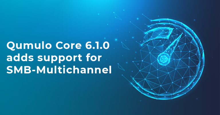 Qumulo Core 6.1.0 amps up performance with SMB-MultiChannel - Qumulo