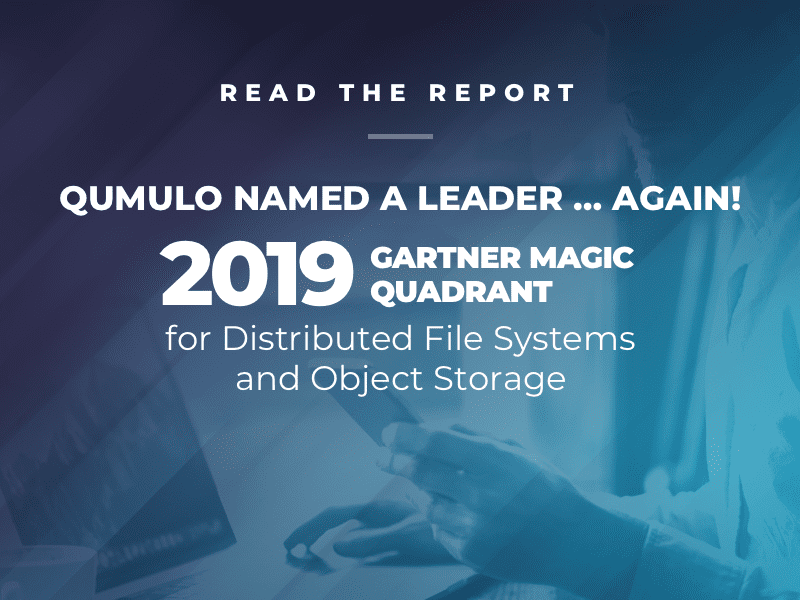 Gartner 2019 Magic Quadrant for Distributed File Systems and Object ...