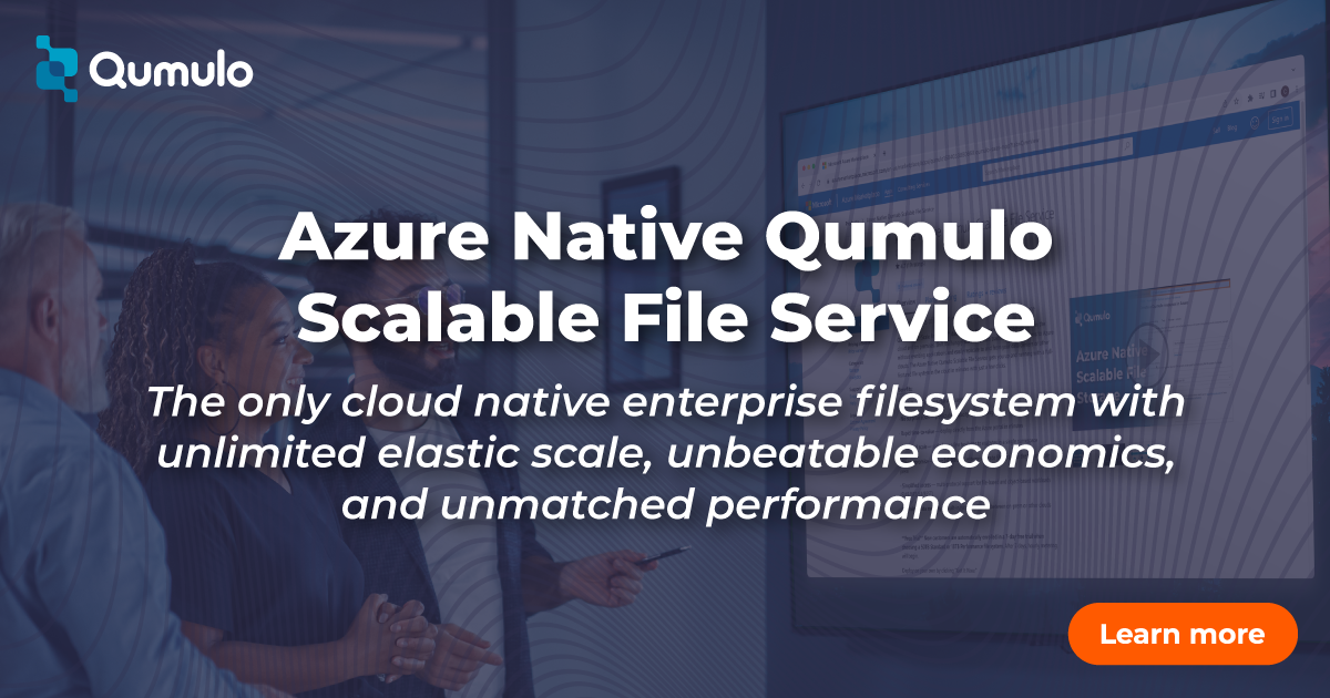 Enterprise file storage on Azure: Run any workload in the cloud