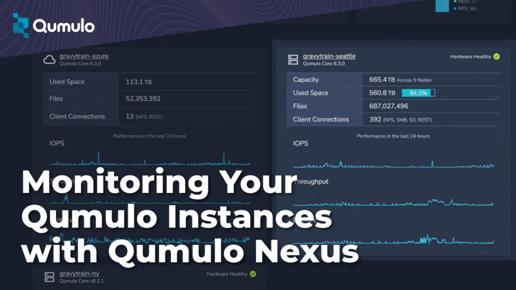 Nexus Unified Control Pane | Qumulo